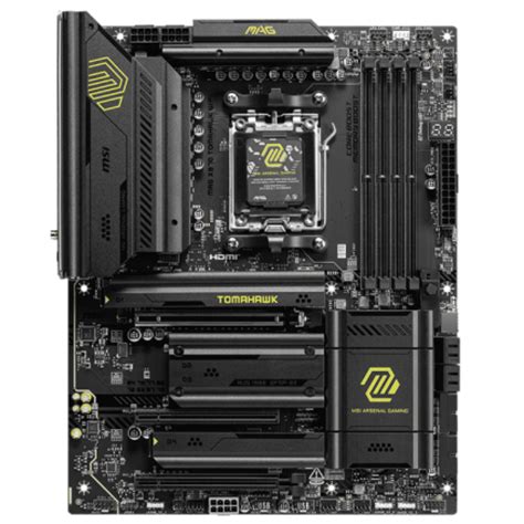 Msi Mag X870 Tomahawk Wifi Gaming Desktop Motherboard Amd X870