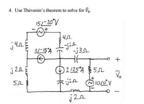 Solved Use Thevenin S Theorem To Solve For V Chegg