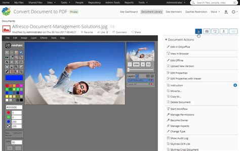 Alfresco Html5 Image Editor Edit Images Online Alfresco Addons