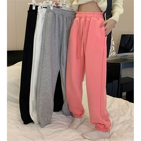 4컬러 겨울 도톰 기모 조커 팬츠