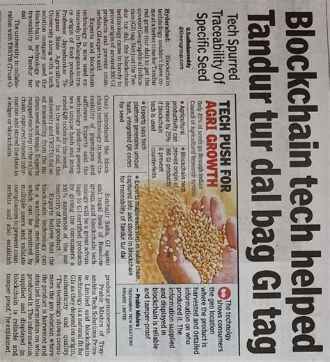 Subhajit Saha On Linkedin Tandur Red Gram Gets The Gi Tag Its Been