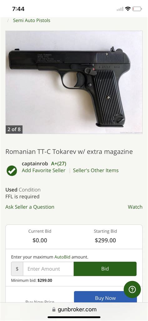 help determining values of tokarev pistols r milsurp