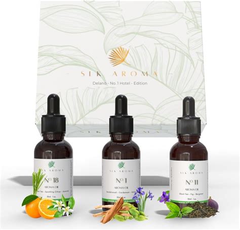 Slk Aroma The Scents Of The Worlds Finest Hotels Ultra Luxe Aroma Diffuser Oil