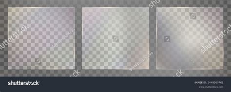 Acrylic Ribbed Glass Effect Png Vector Stock Vector Royalty Free