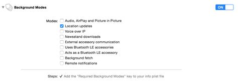 Ios Location Updates Are Not Delivered On Device While Application Is