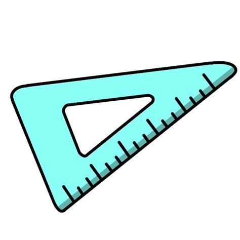 Premium Vector Colored Ruler Icon For Measuring And Lining