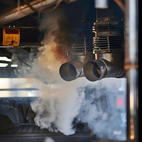 Emission Control Testing Cleaner Exhaust Premium Ai Generated Image