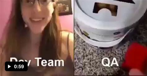 Dev Vs Qa Engineers 9gag