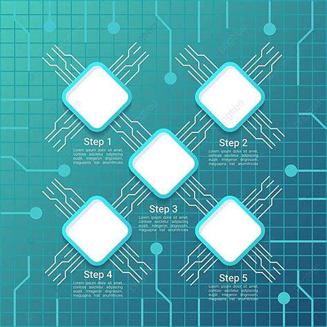 Iot Technology Infographic Chart Design Template Text Template Chain Vector Text Template