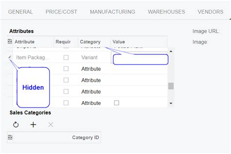 Unable To Edit The Stock Item Attribute Due To Variant Category Community
