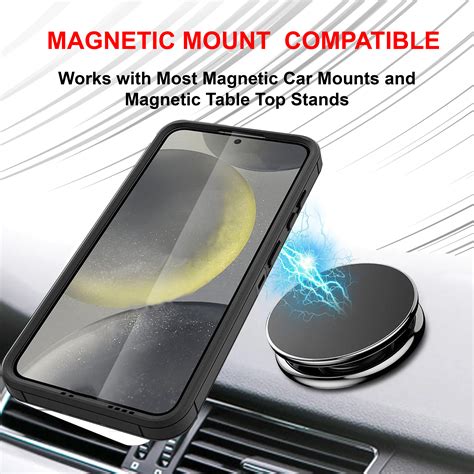 Vibecover Hybrid Slim Case Compatible For Samsung Galaxy S24 Plus