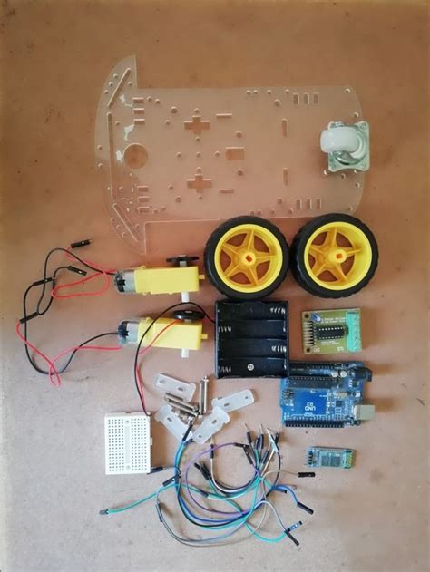 Arduino Based Bluetooth Controlled Car Engineering Projects Arduino Based Projects Arduino