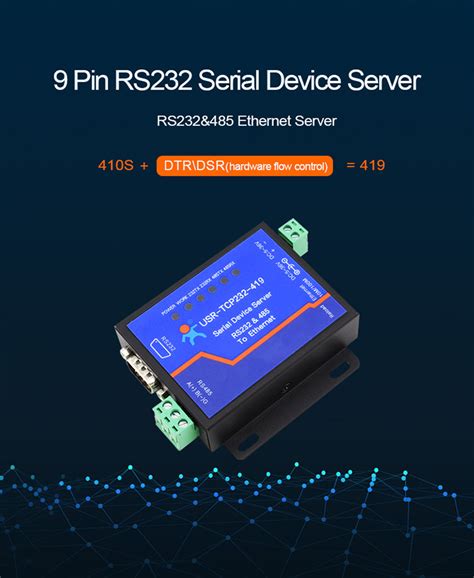 Купить преобразователь Usr Tcp232 419