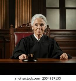 Older Female Judge Ai Generated Image 2554939153 Shutterstock