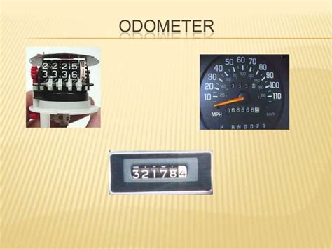 Odometer Pptx