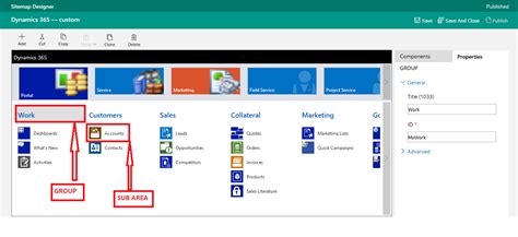 Inline Editing For Sitemap Components In Dynamics 365 V9 0 Microsoft