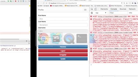 413 Fixed Angular Profile Web Service Api Webdev Summer 2 2017 Youtube