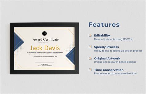 Free Editable Certificate Template Download In Word Google Docs PDF PSD Publisher