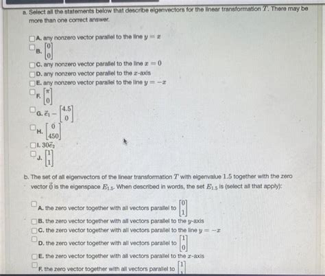 Solved Suppose T R2→r2 Is The Linear Transformation Defined