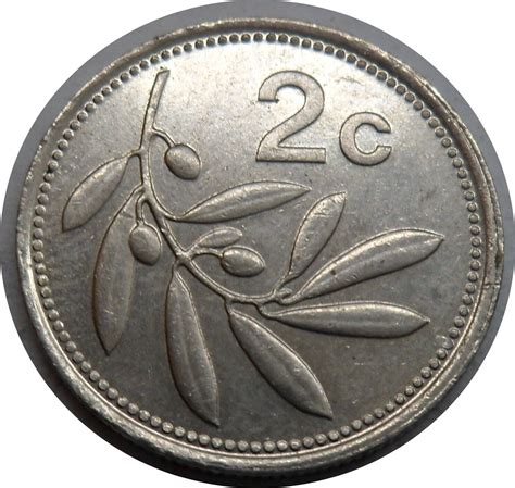 Malta 2 Cents 1995 D3 9n Ebay De