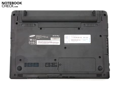 Review Samsung NC10 JP01DE Netbook NotebookCheck Net Reviews