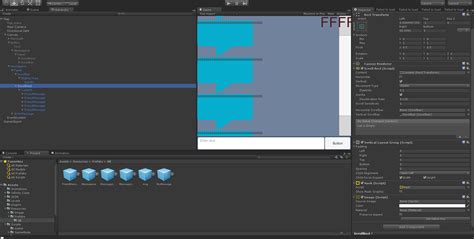 vertical layout group and dynamic content unity engine unity