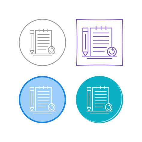 rechecked notes vector icon 25135367 vector art at vecteezy
