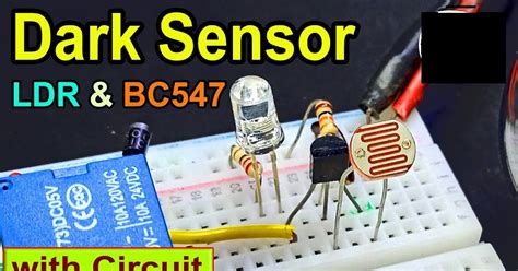 On Video DIY Automatic ON OFF Street Light Create Your Own Light Sensitive Switch Using LDR