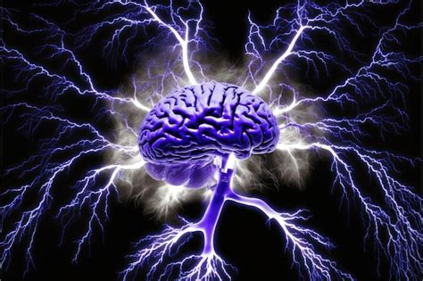 Premium Photo Stress Or Neuron On The Brain Neurology Concept