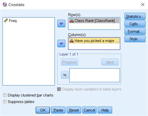 Weighting Cases In IBM SPSS HKT Consultant