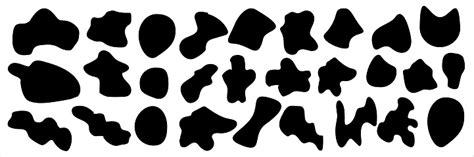 다른 블로치 모양의 집합입니다 임의추상 액체 모양 둥근 추상 유기 요소 페블 드롭 블럭 실루엣 간단한 둥근 모양 벡터 일러스트레이션 0명에 대한 스톡 벡터 아트 및 기타