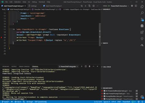 Script Fails To Run On Second Run · Issue 2319 · Powershellvscode