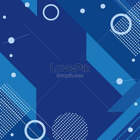 평평한 다채로운 기하학적 형태 파란색 배경 이미지 Hd 미래 미래 배경 디지털 배경 사진 무료 다운로드 Lovepik