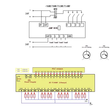 16 Ways PLC PNP Or NPN Signal Output Power Amplifier Module Relay Board