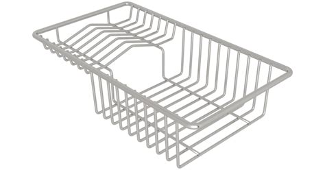 Rohl 8100 303 Forze 15 L X 8 1 2 W Stainless Steel Dish Rack Ferguson Home