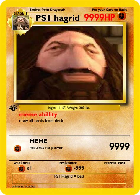 PS Hagrid PokeCardMaker