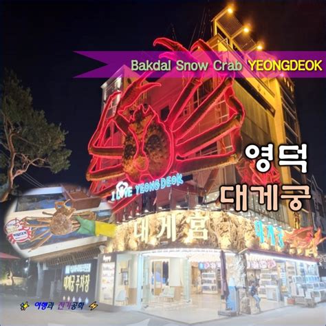 영덕 대게 먹어봤니 강구항 대게거리 대게 궁 할인 맛집 카페도 무료 네이버 블로그