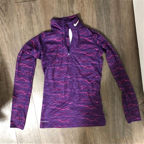 Nike Pro Combat Dri Fit Quarterzip Thermafit Gem