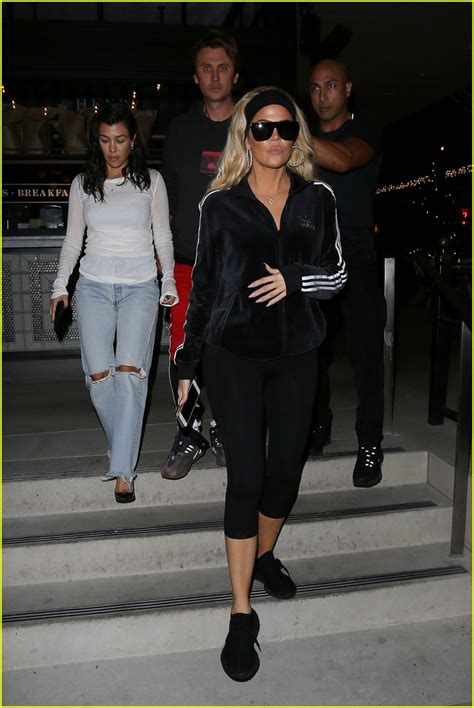 Kim Kardashian And Kanye West Join Khloe And Kourtney For Dinner Amid