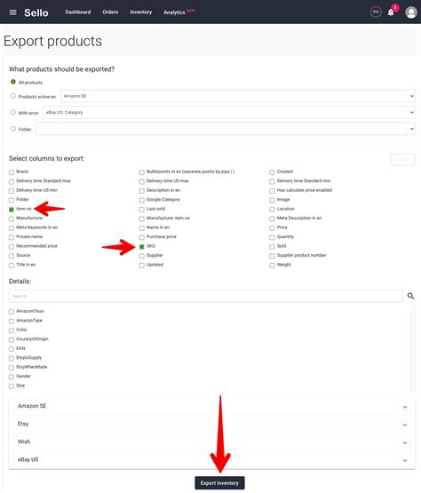 How To Set Product Attributes Using Excel Sello
