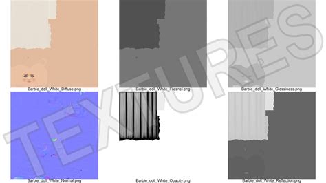 Barbie Doll Without Clothes 3d Model 49 3ds Blend C4d Fbx Max