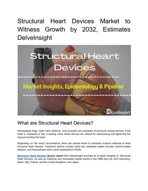 Ppt A Deatiled Analysis Of Structural Heart Devices Market And Market Trends Powerpoint