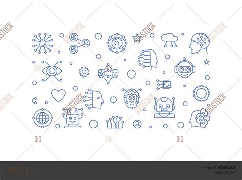 Ai Neural Network Vector Photo Free Trial Bigstock