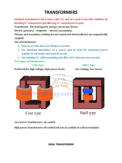 Transformers Notes Download Free Pdf Transformer Electrodynamics