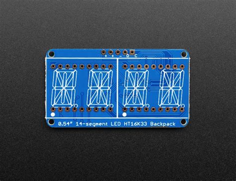 New Products Adafruit Led Backpacks 7 Segment 14 Segment Adafruit Industries Makers