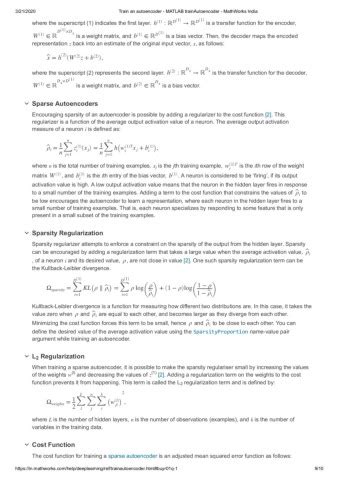 Train An Autoencoder Matlab Trainautoencoder Mathworks India