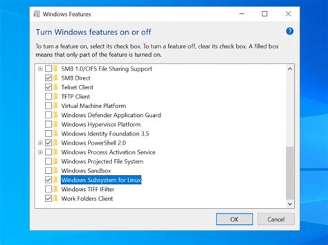 How To Enable Windows Subsystem For Linux In Windows 10 Itechguides