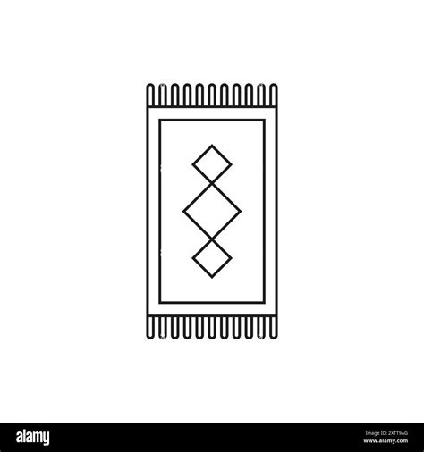 Mat Iconvector Illustration Flat Design Style Vector Mat Icon Illustration Isolated On White