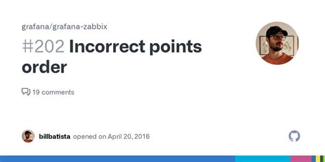 incorrect points order · issue 202 · grafana grafana zabbix · github