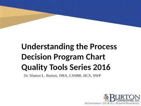 pptx lean understanding the process decision program chart quality